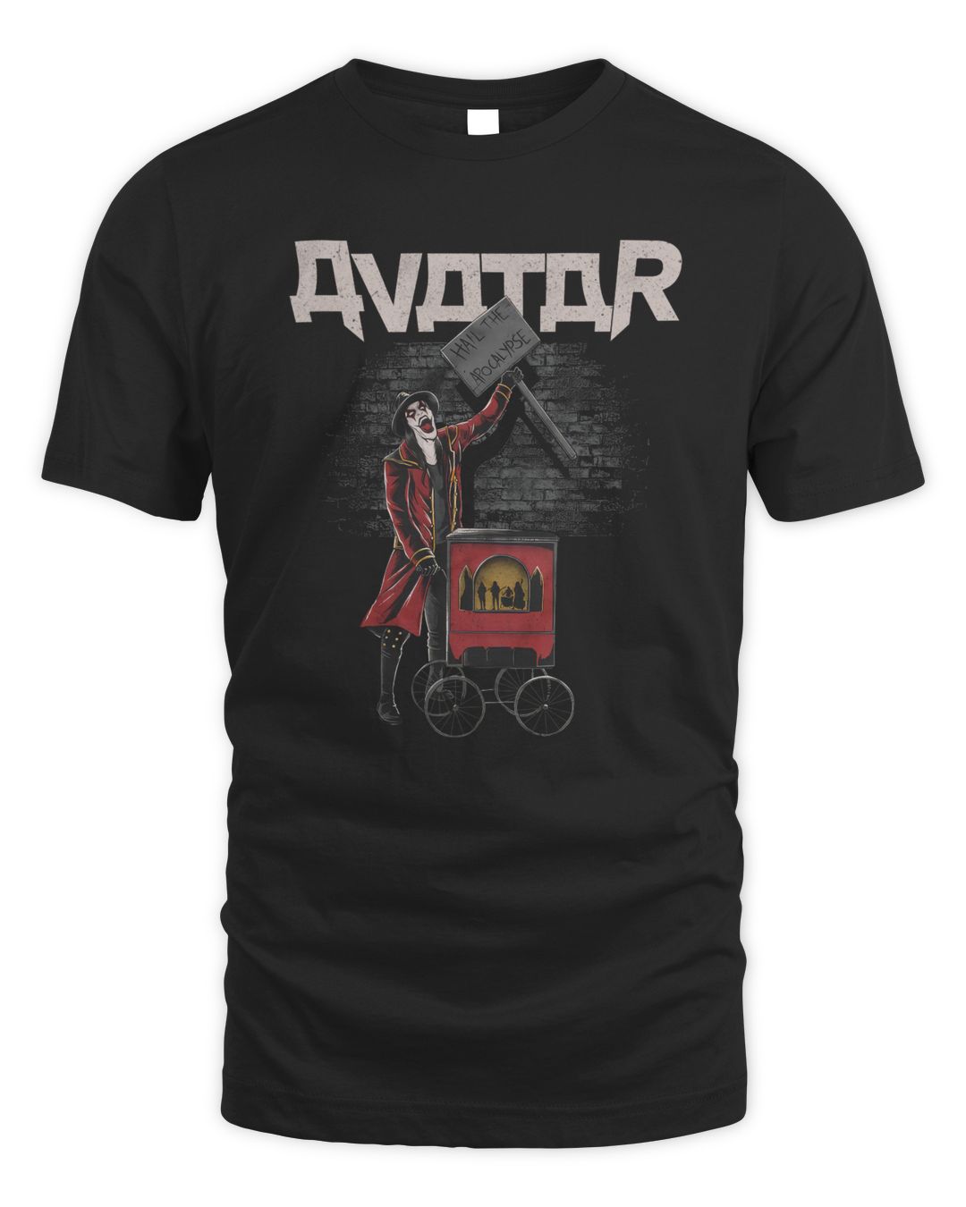 Avatar Band Merch Hail The Apocalypse Sign Tee