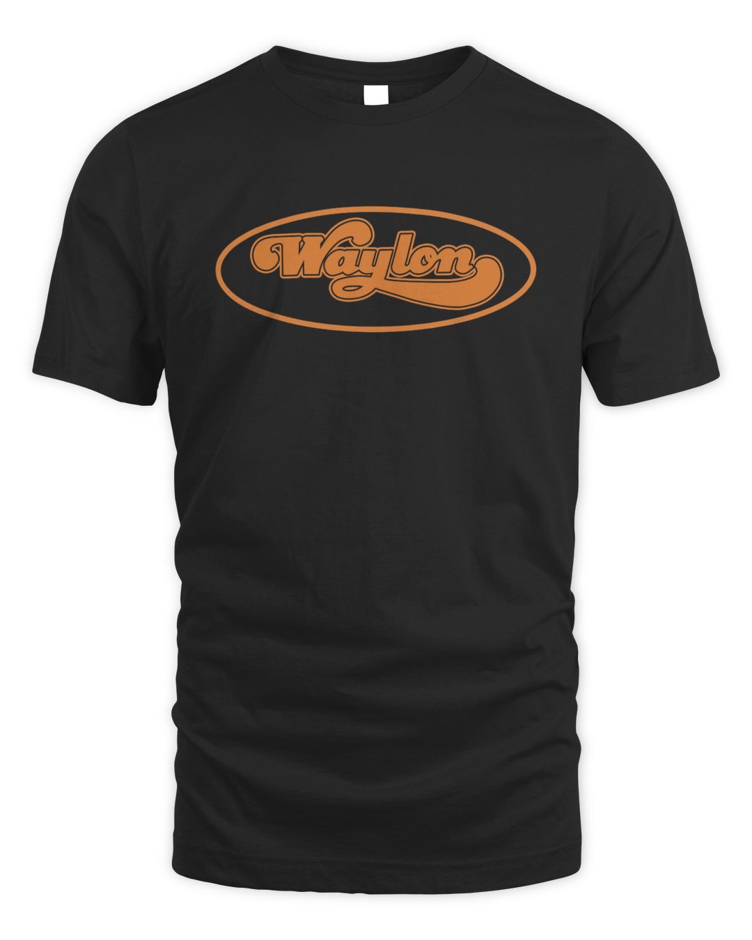 Waylon Jennings Oval Logo T-Shirt