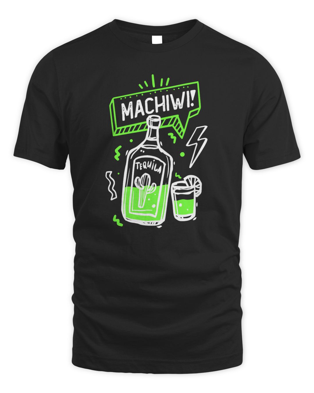 Official Christian Nodal Machiwi Black T Shirt