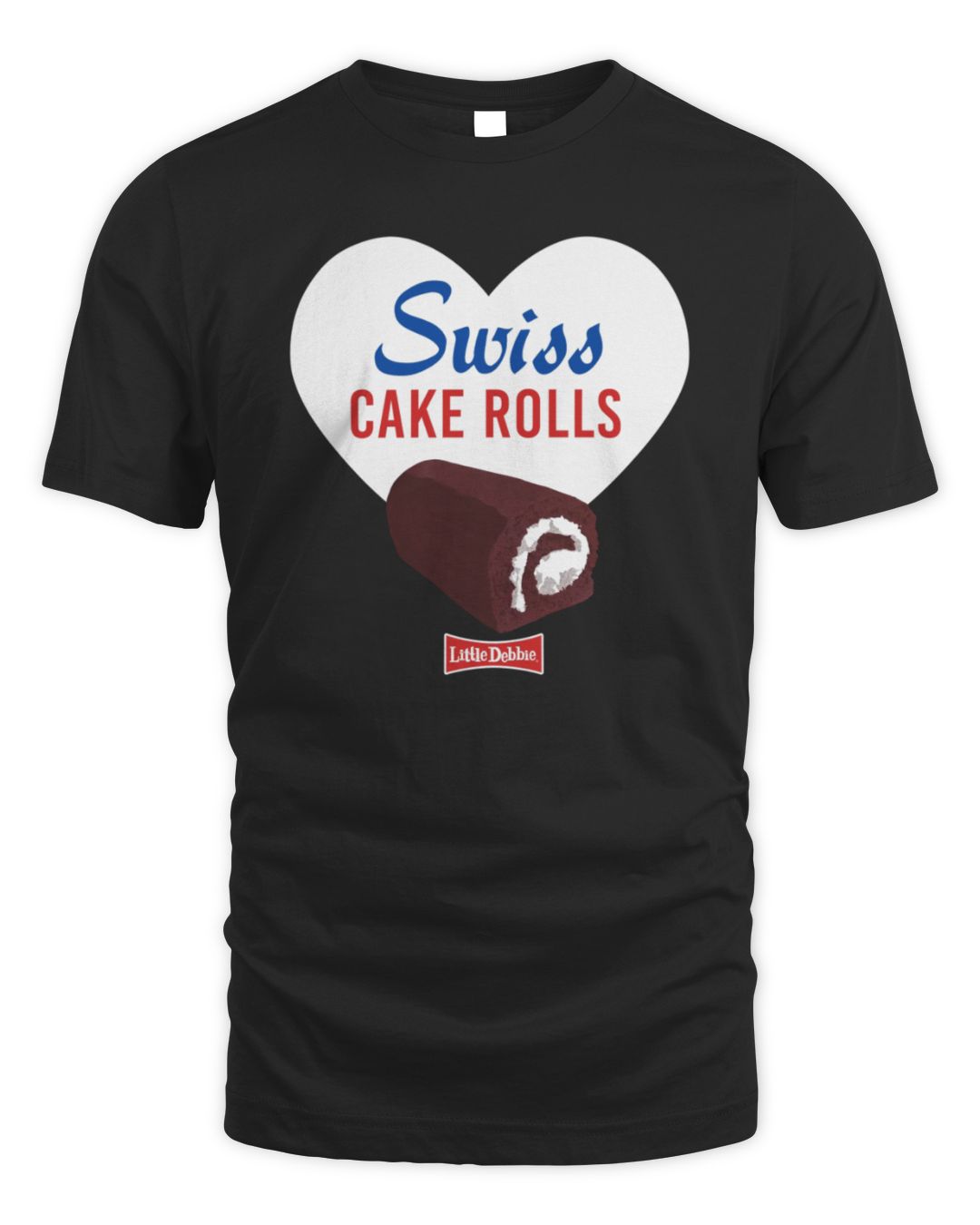 Little Debbie Merch Little Debbie Swiss Cake Rolls Retro T-Shirt