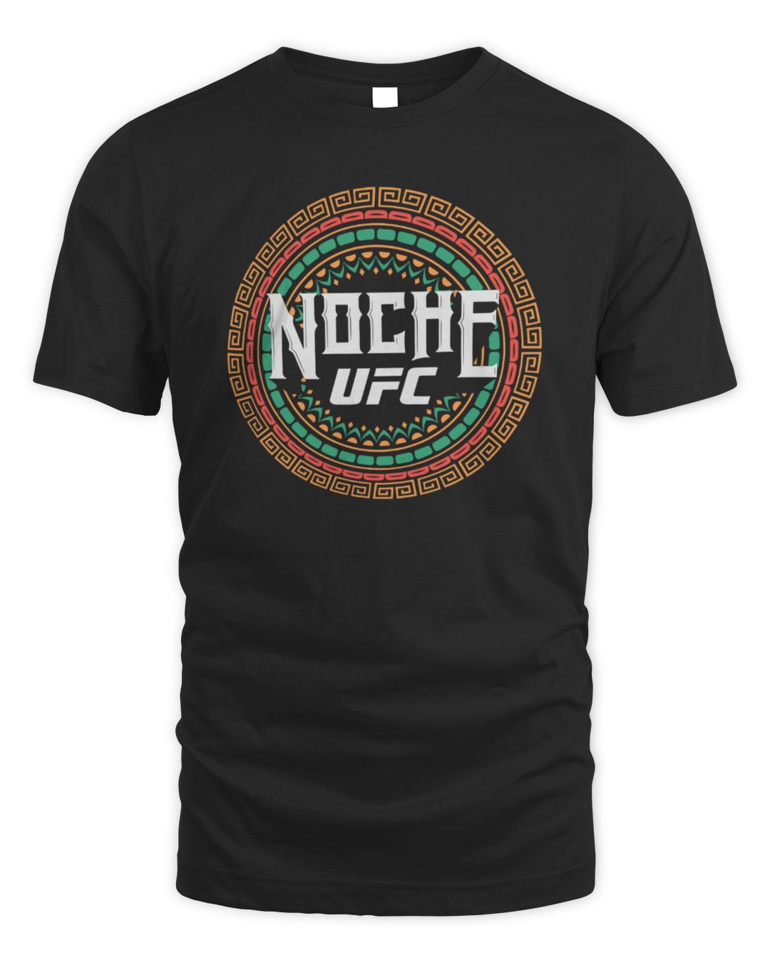 Men's Black UFC Noche Shield Logo T-Shirt