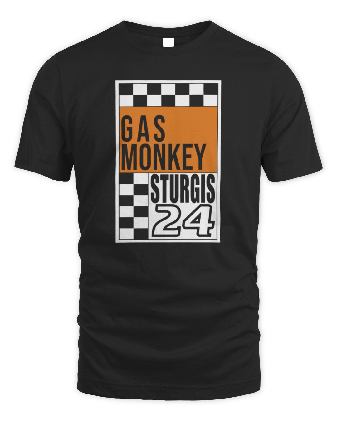 Gas Monkey Garage Merch Sturgis Checkered 24 Tee