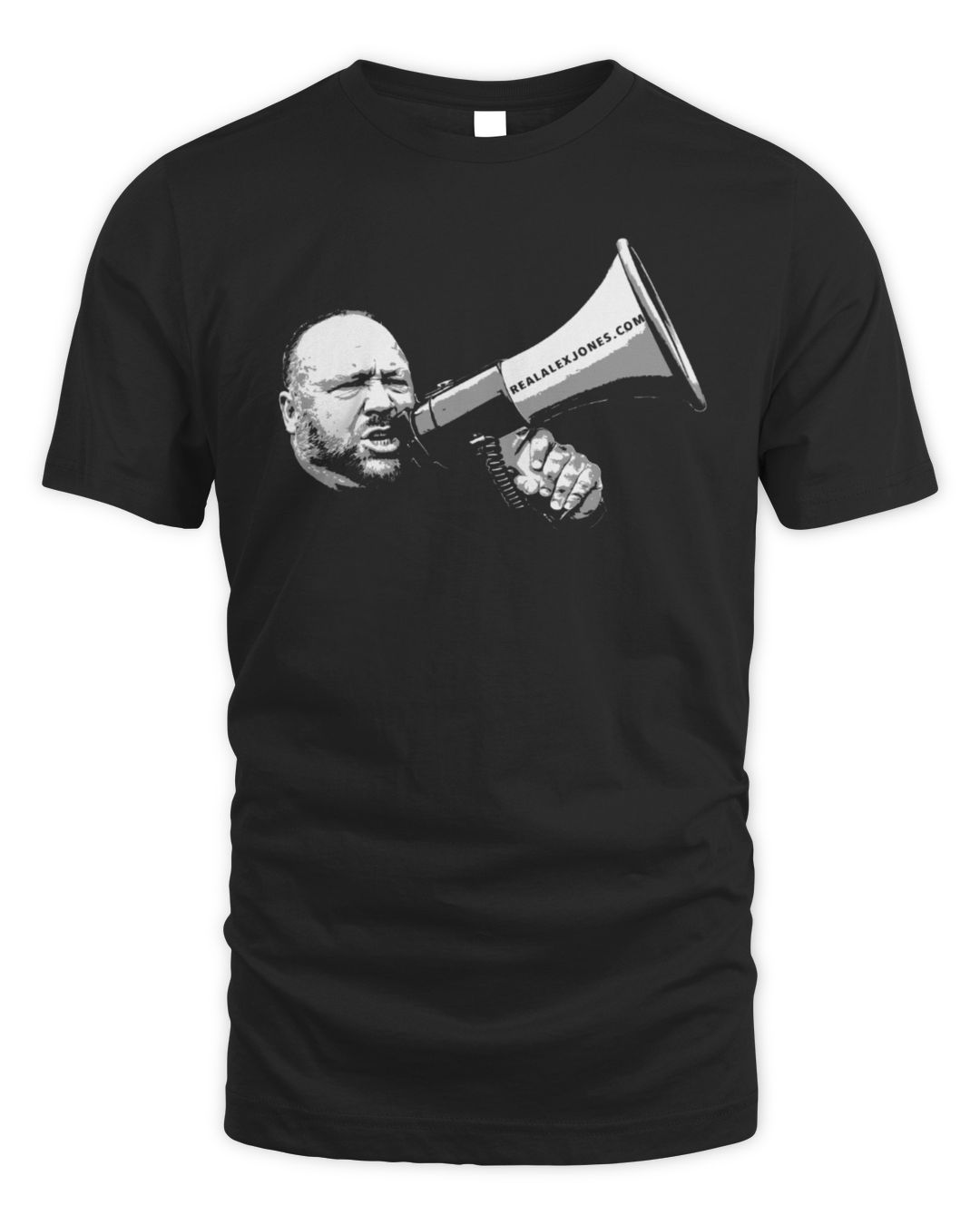 The Official Alex Jones Store Alex Jones Megaphone Shirt