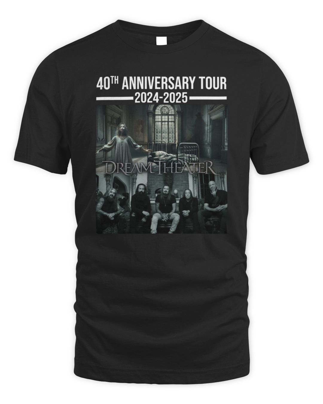 Dream Theater 40th Anniversary Tour 2024-2025 T Shirts