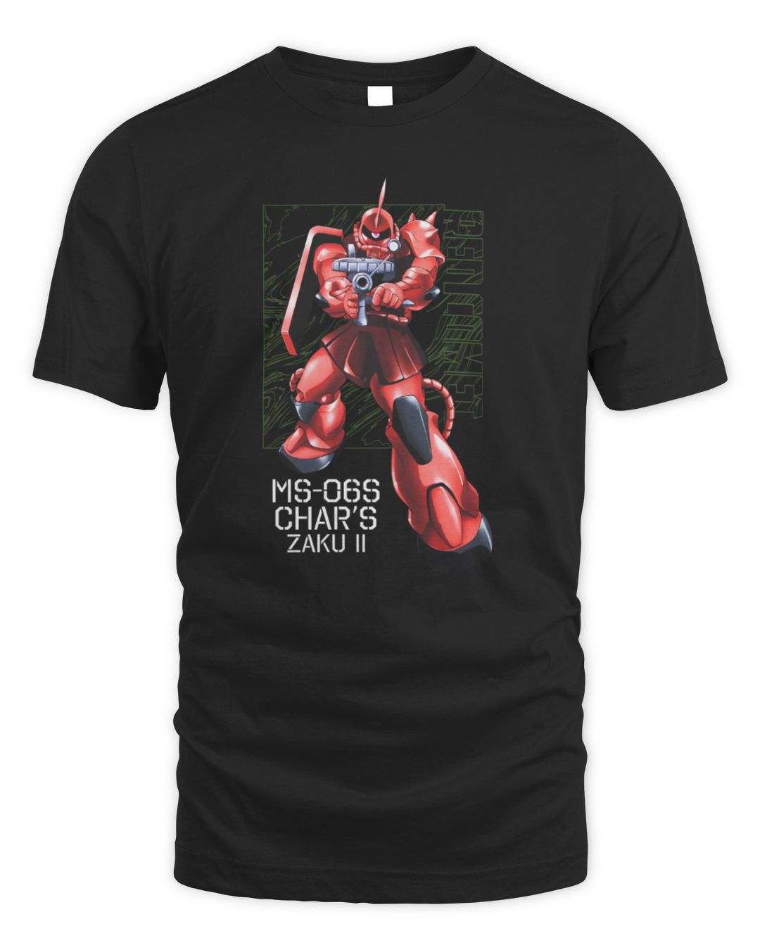 Gundam Merch Store Char'S Zaku Ii Shirt
