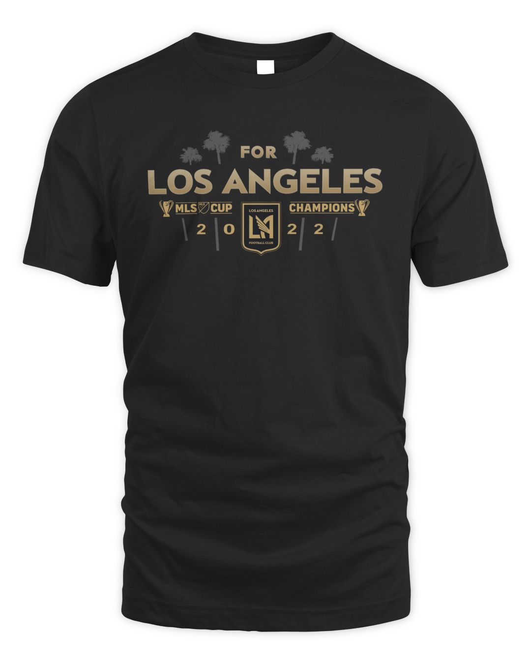 LAFC Fanatics Branded 2022 MLS Cup Champions Draw Shirt