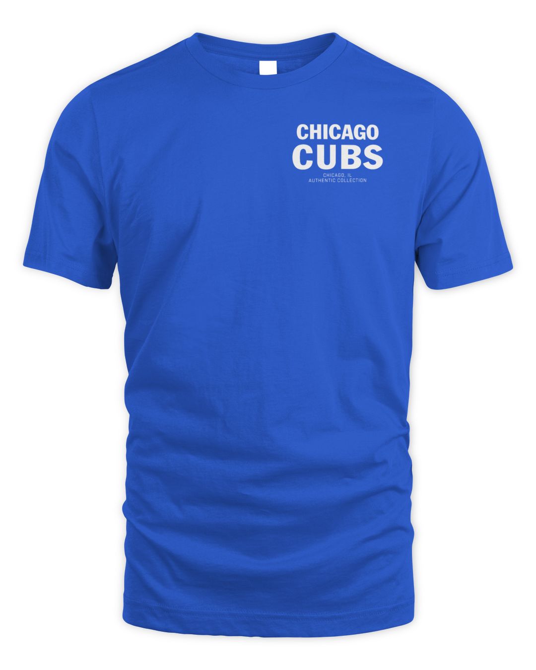 Chicago Cubs Blue Authentic Collection Early Work Tee