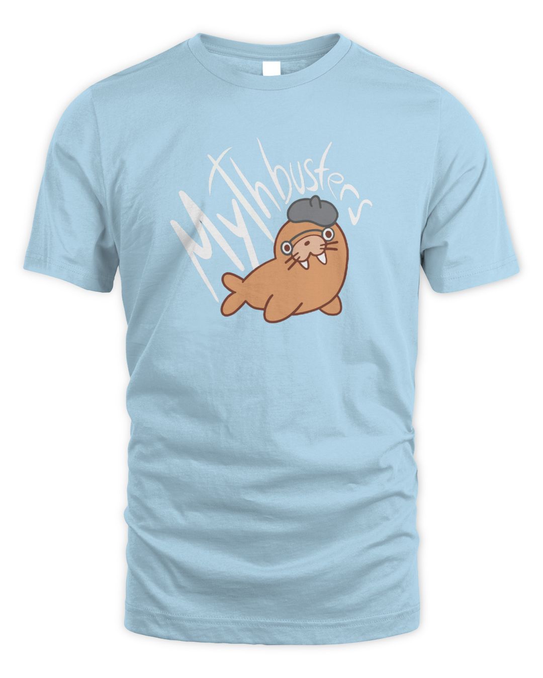 Official Allen Pan Mythbusters Merch Mythbusters Kawaii Walrus Tee