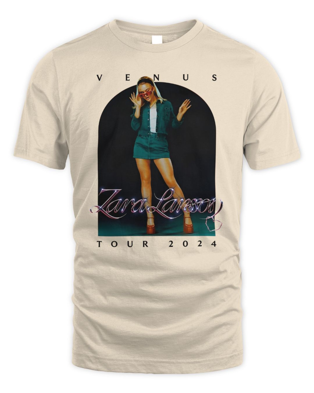Zara Larsson Merch Zara Larsson 2024 Poster Tour Tee | Tkuha
