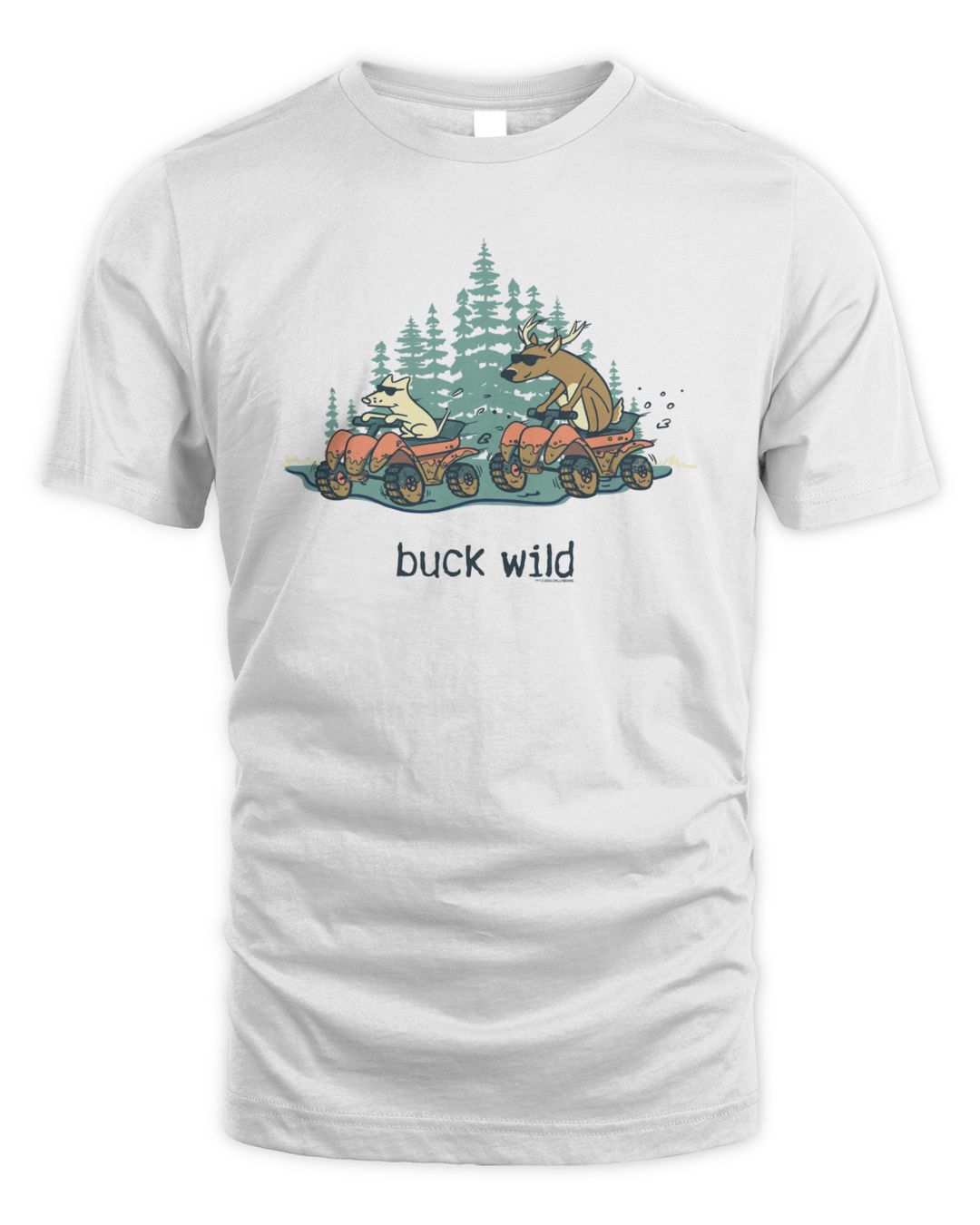 Teddy The Dog Teddy Buck Teddy The Dog Wild Classic Tee Shirt