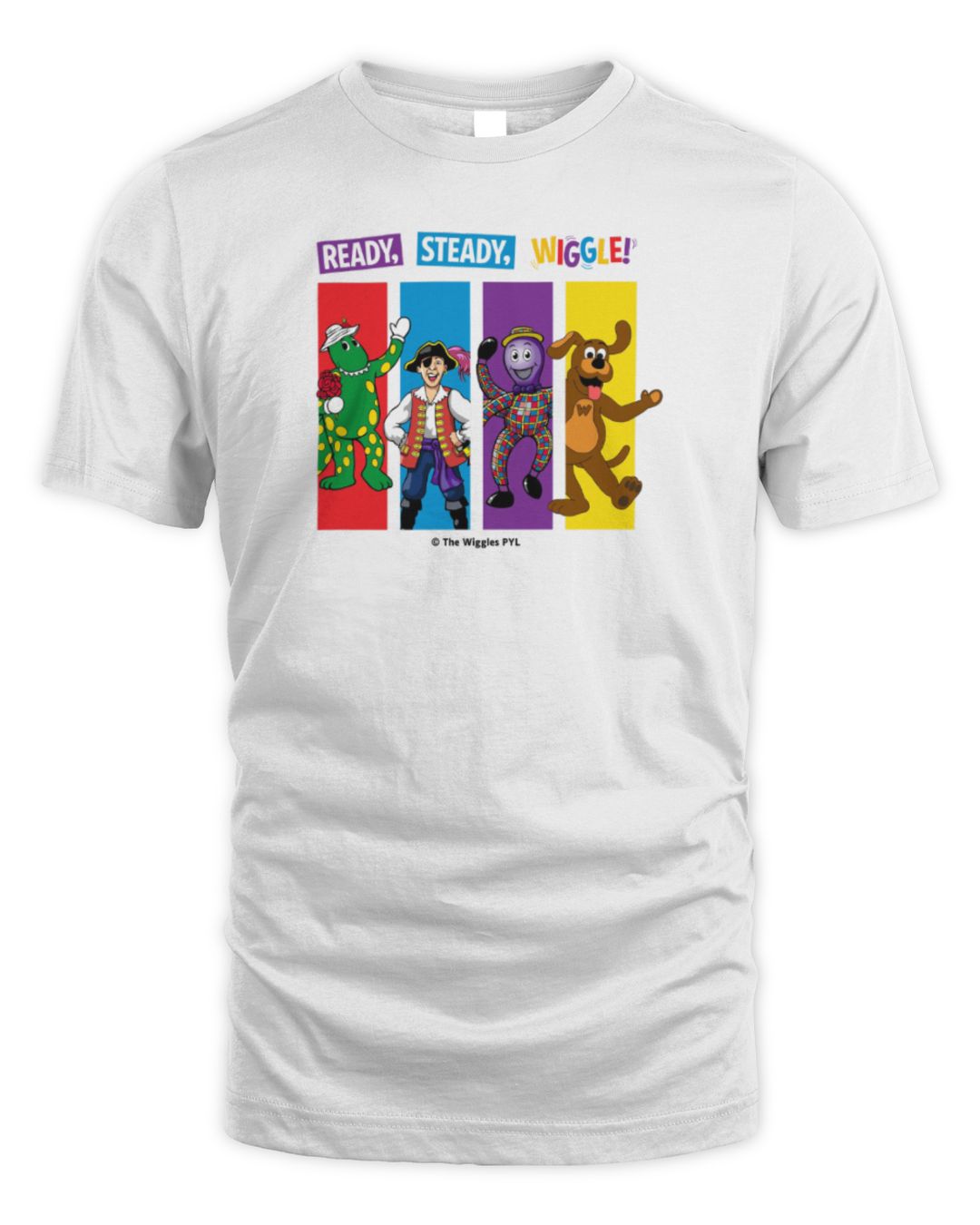 Official Merchandise The Wiggles Original Friends Retro T-Shirt