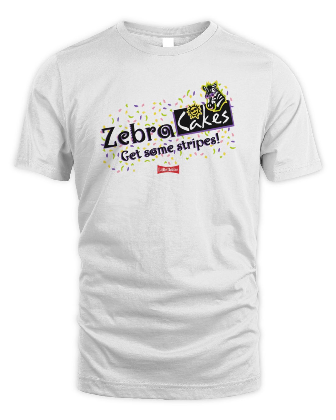 Little Debbie Merch Little Debbie Zebra Cakes Retro T-Shirt