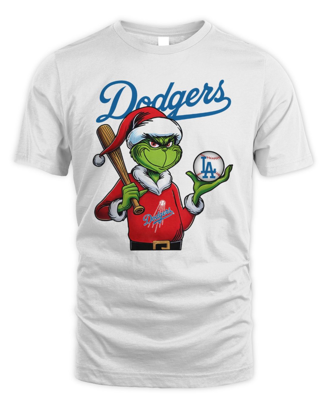 Official MLB Los Angeles Dodgers The Grinch Grinchmas Christmas 2024 ...