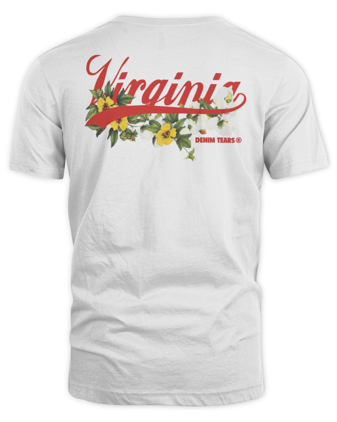 Denim Tears Merch Denim Tears x Clipse 5th Anniversary White T-Shirt