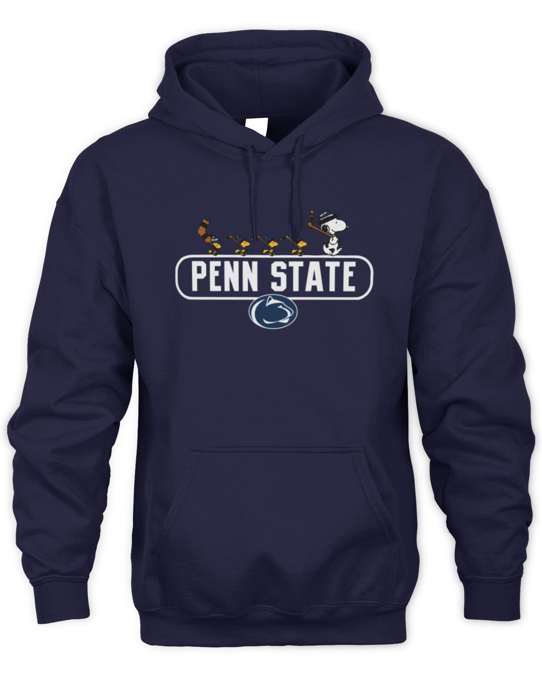 Peanuts X Penn State Snoopy's Hockey Team Hoodie Sweatshirt