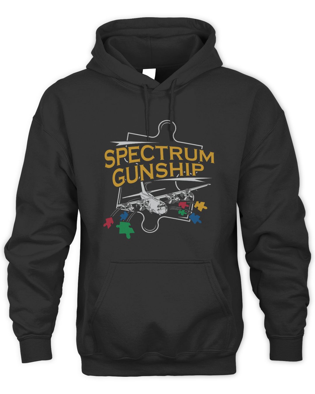 Unsubscribe Podcast Merch Spectrum Gunship Official Hoodie
