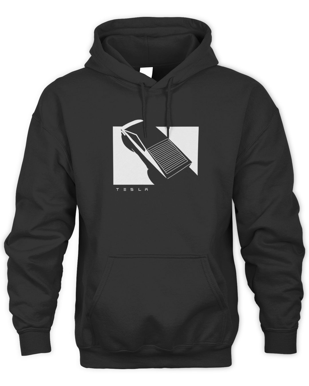 Tesla Merch Cybertruck Inside Tesla Hoodie Sweatshirt