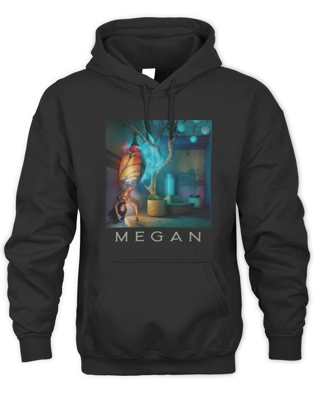 Megan Thee Stallion Merch Megan Butterfly Hoodie Sweatshirt
