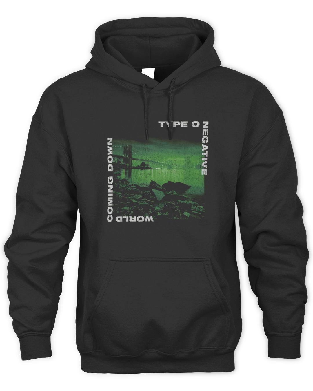 Type O Negative Shop World Coming Down Anniversary Merch Hoodie