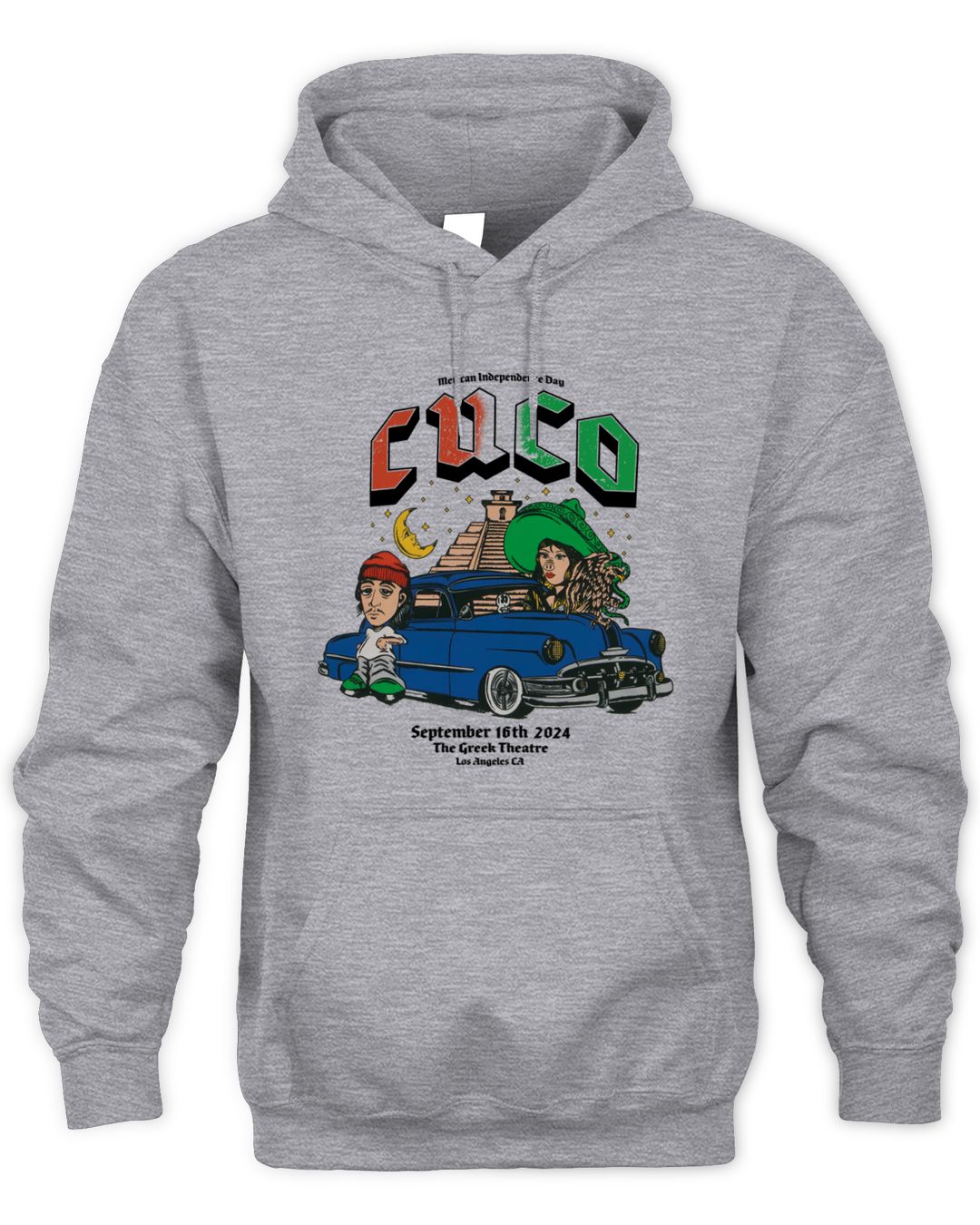Cuco Merchandise Official Mexican Independence Hoodie