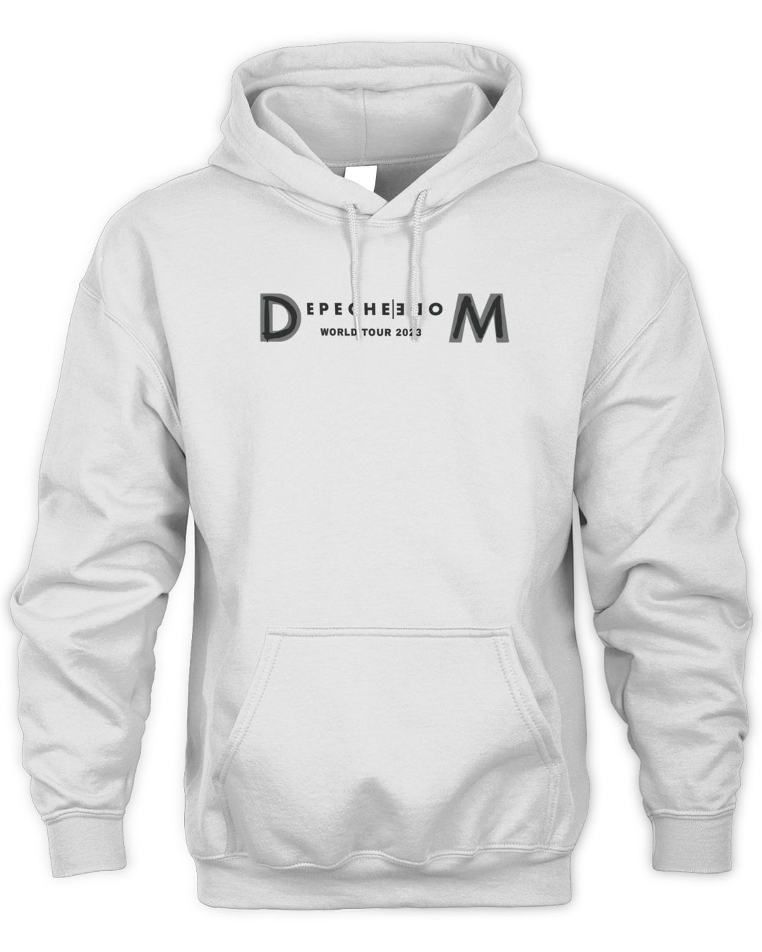 Depeche Mode Merch DM Logo World Tour 2023 Hoodie