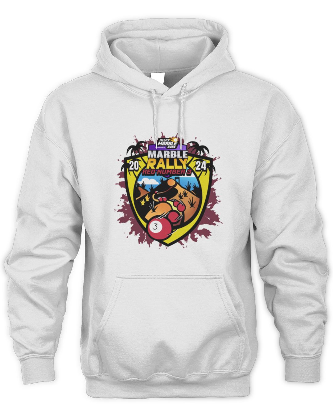 Jelle’s Marble Runs Sand Marble Rally 2024 Red Number 3 Official