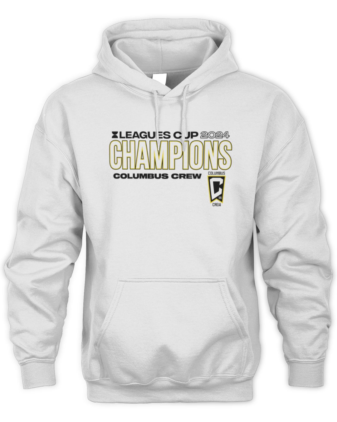 Official White Columbus Crew 2024 Leagues Cup Champions Unrelenting ...