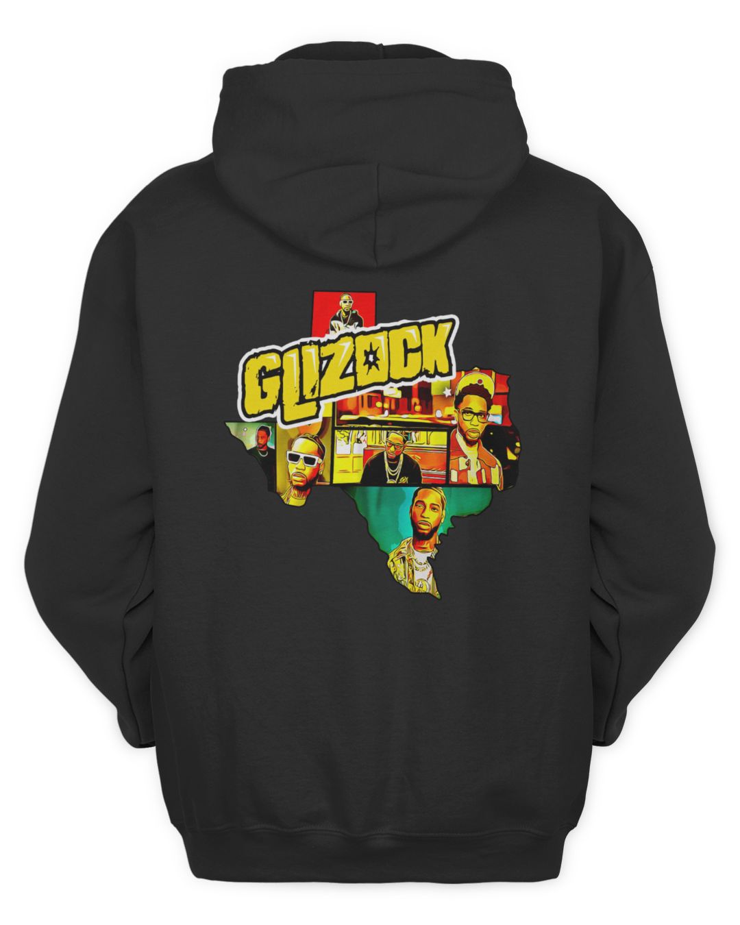 Key-Glock-Merch Gta Texas X Glizzzock Official Hoodie Sweatshirt | Tkuha