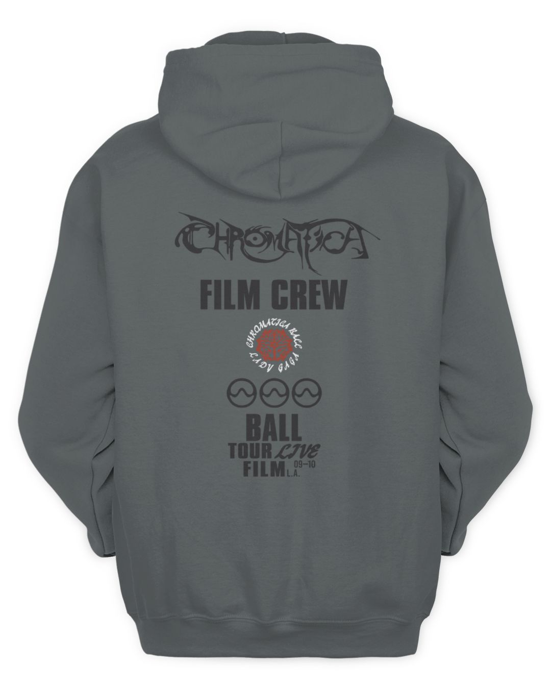 Lady Gaga Merch Chromatica Ball Film Crew Official Hoodie Sweatshirt