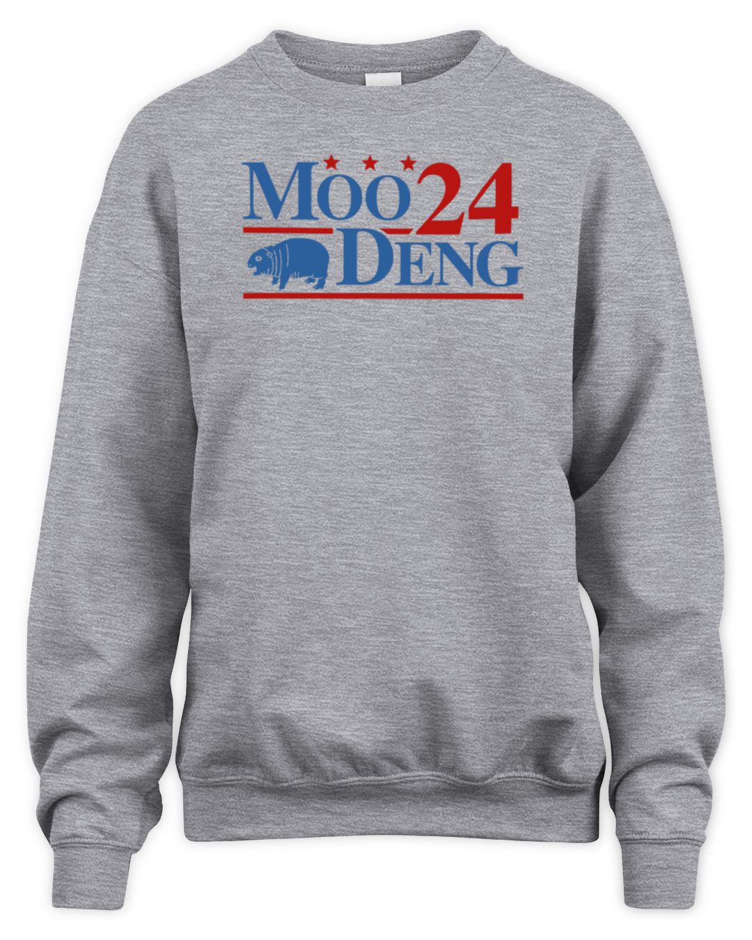 Moo Deng Merch Official Moo Deng '24 Sweatshirt